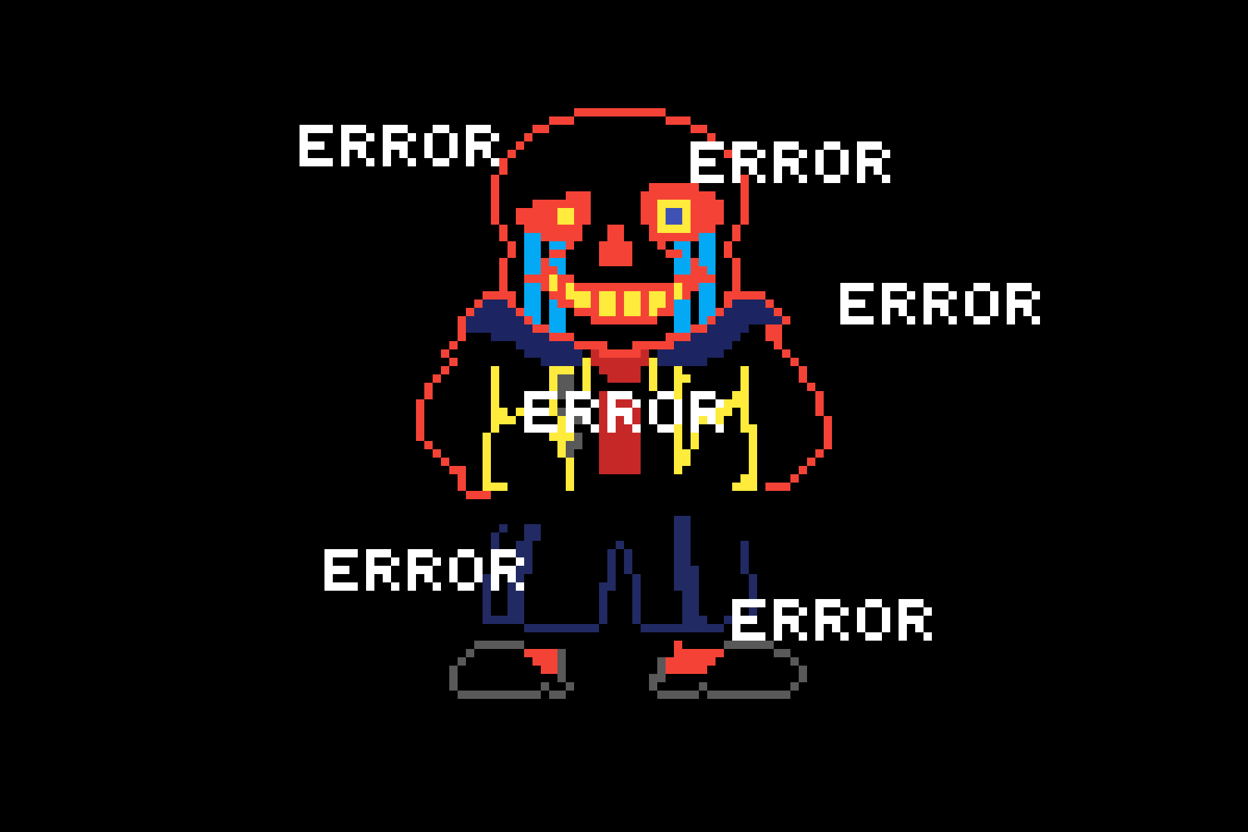 Pixilart - error sans by B4D-TIME