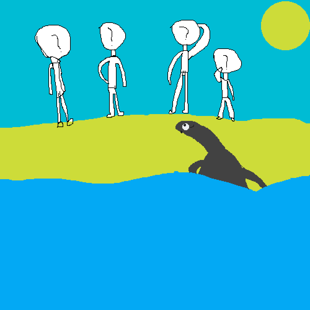 Editing Corosaurus meets collab members - Free online pixel art drawing ...