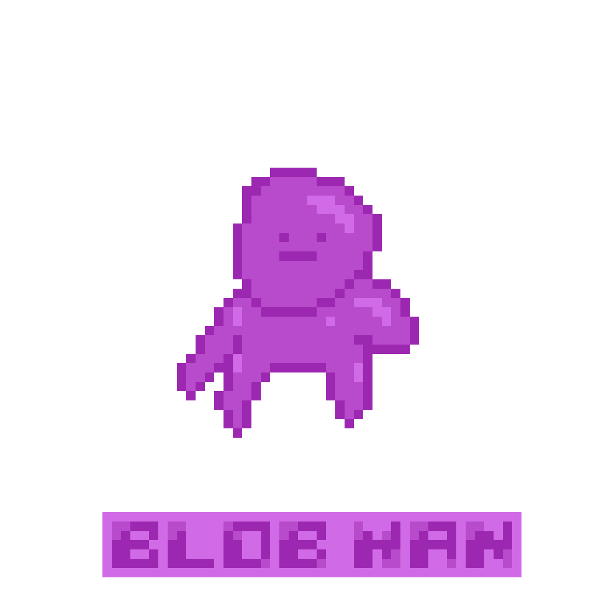 Pixilart - blob man by Archer-a