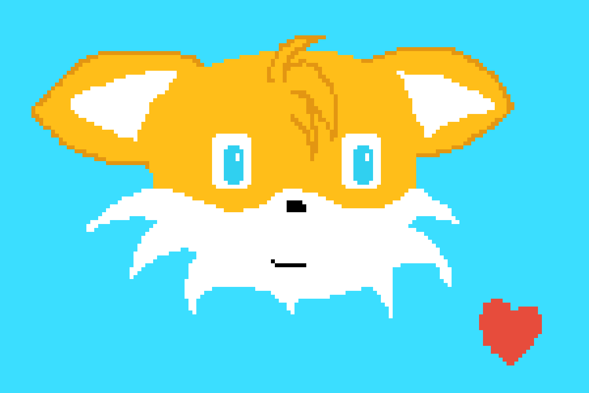 Editing Tails - Free online pixel art drawing tool - Pixilart