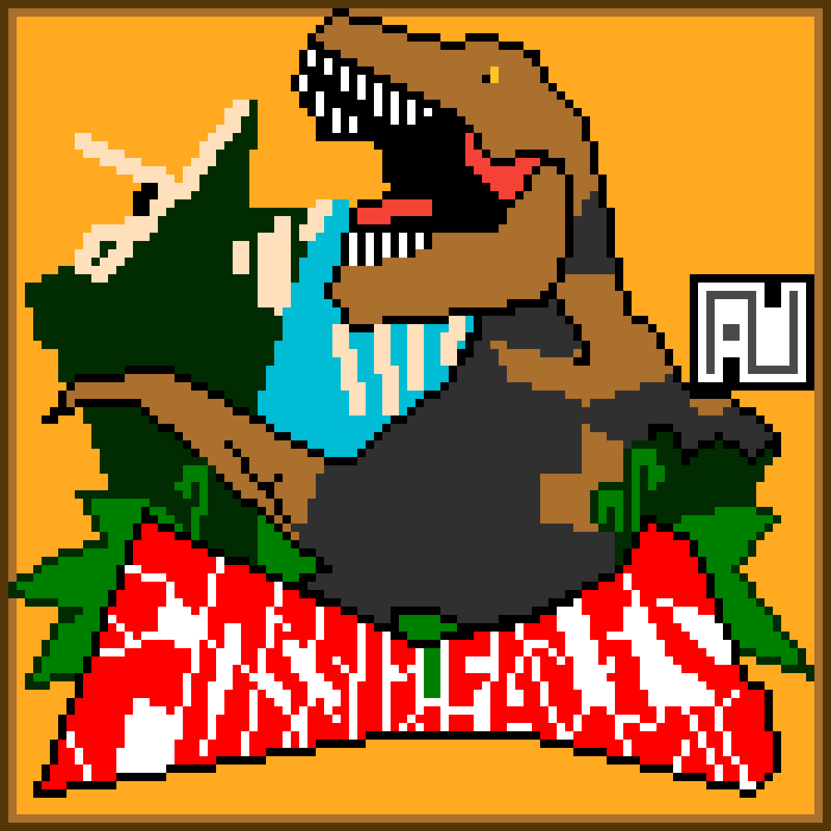 Pixilart - SMO Fossil Falls Sticker by CoolKidDraws