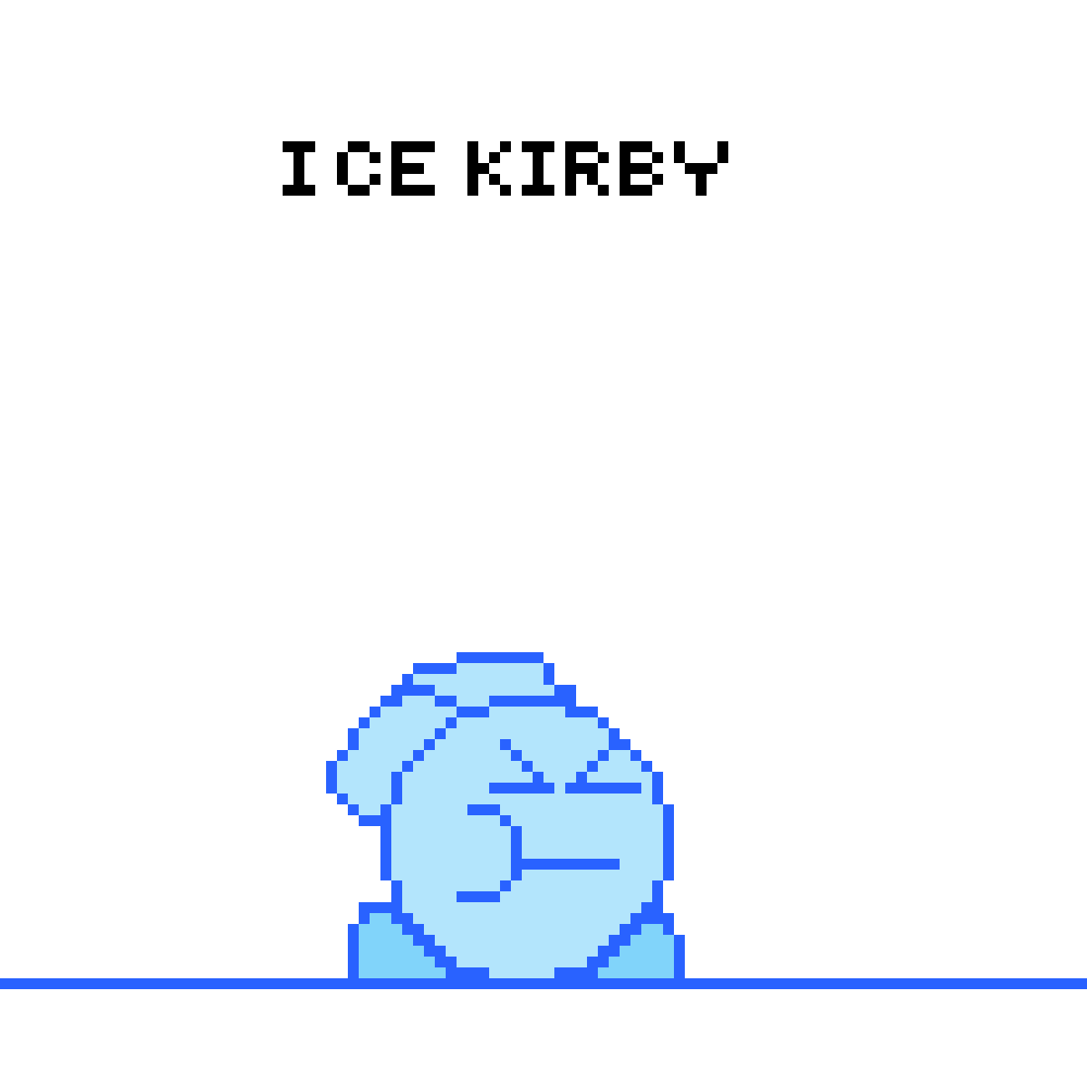 Ice Kirby Sprite