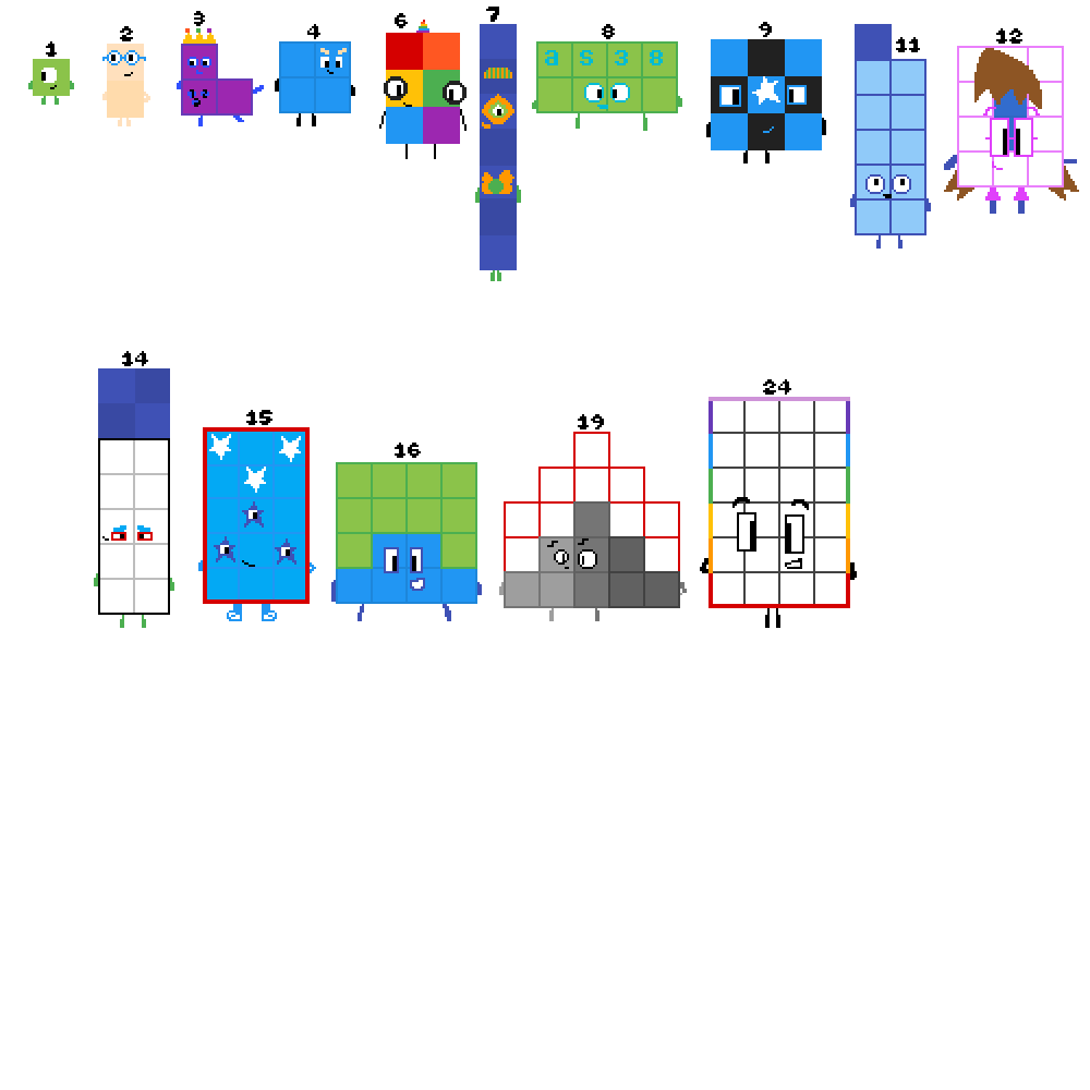 Pixilart - numberlemon by BrobieDrawings