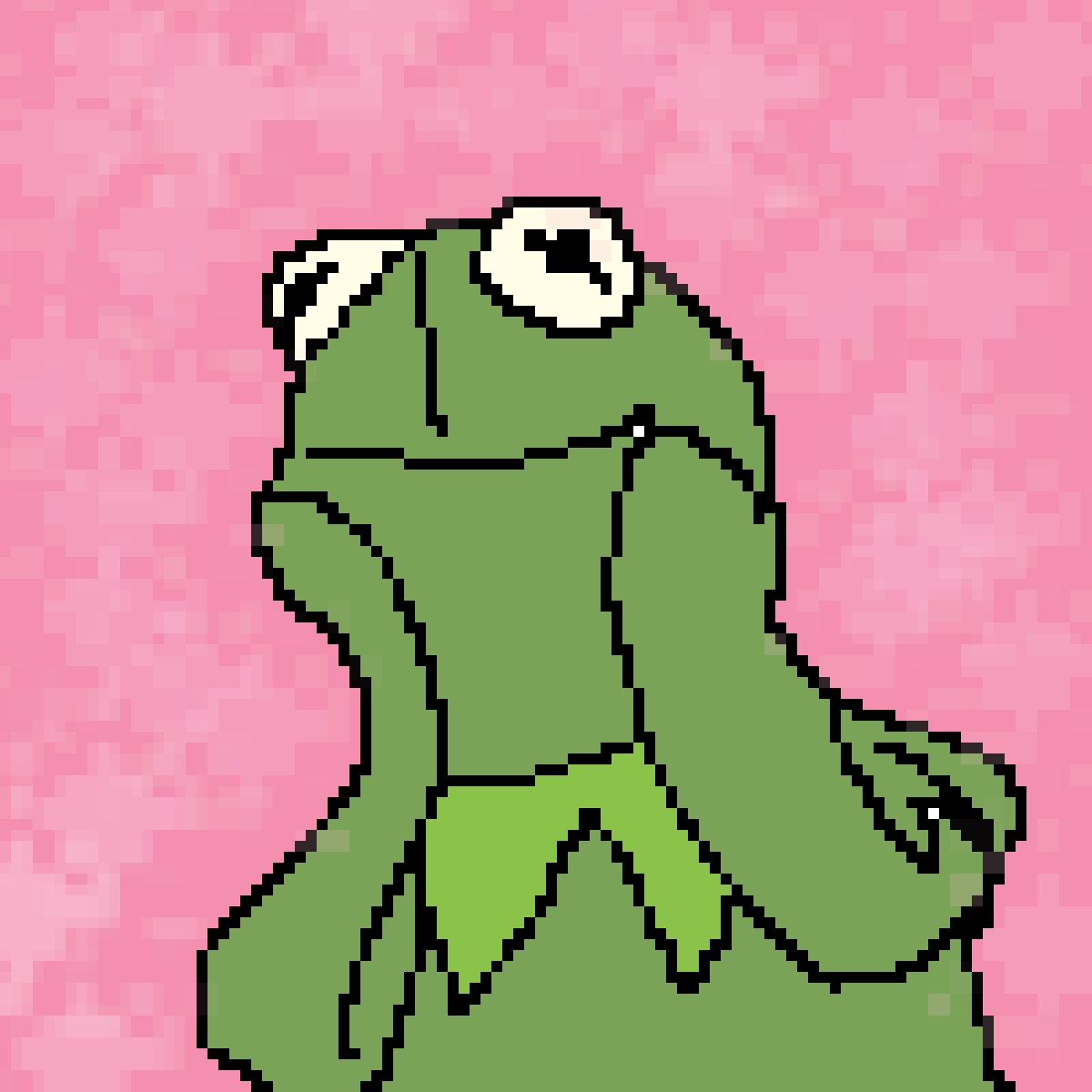 Pixilart - Kermit by Kate-Macaroni
