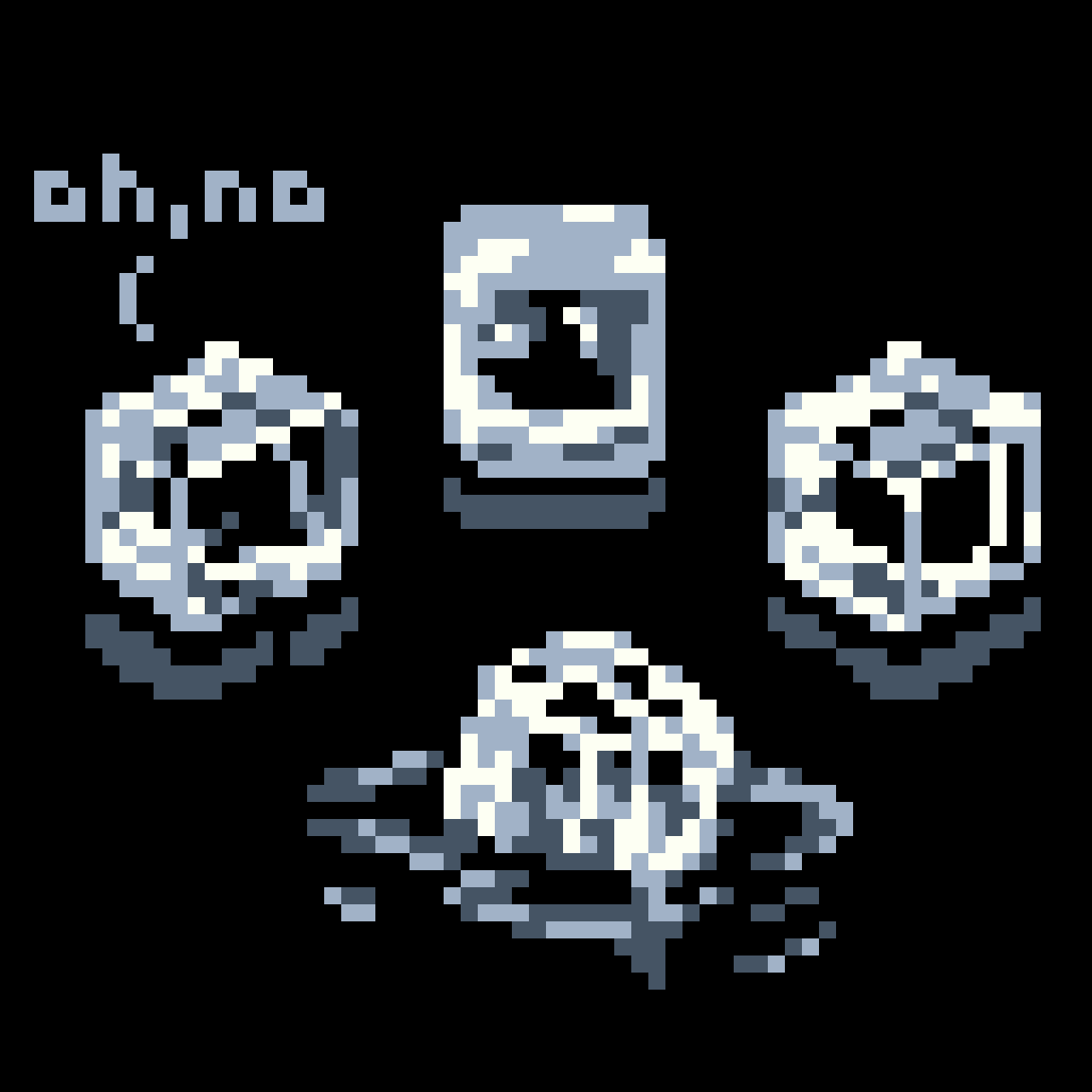 Pixilart - Ice Cubes by thebeekeep