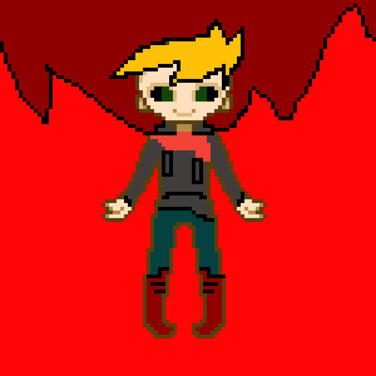 Editing IM A HUMEN FELL PAPY - Free online pixel art drawing tool ...