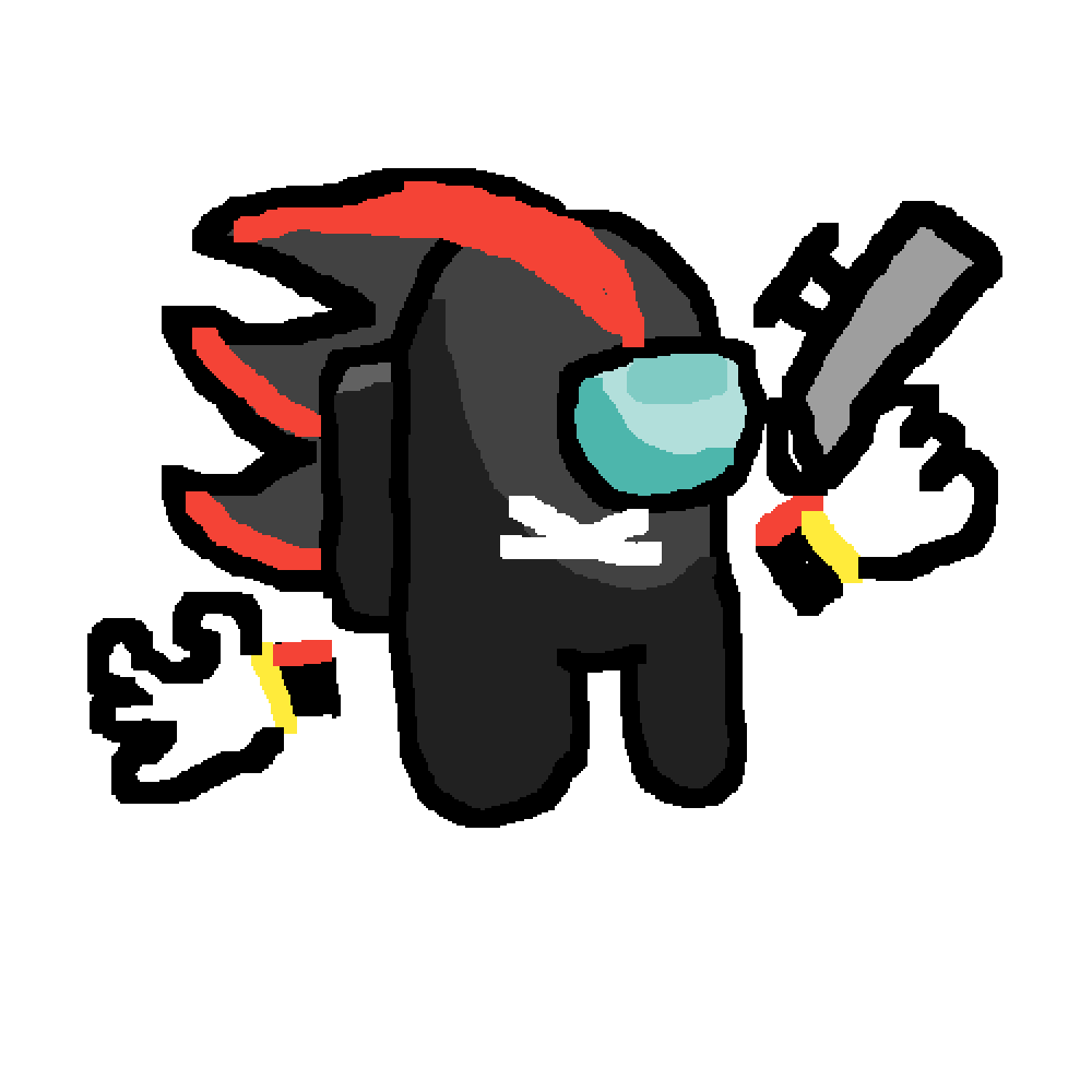 Pixilart - shadow among us by Josh-the-hedge