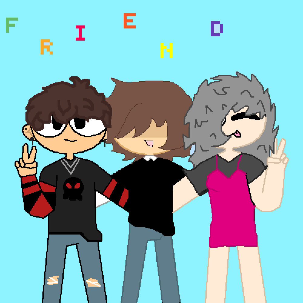 Pixilart - Friends Base by Randomgurl786