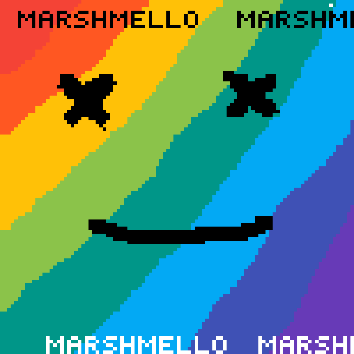 Editing Marshmello - Free online pixel art drawing tool - Pixilart