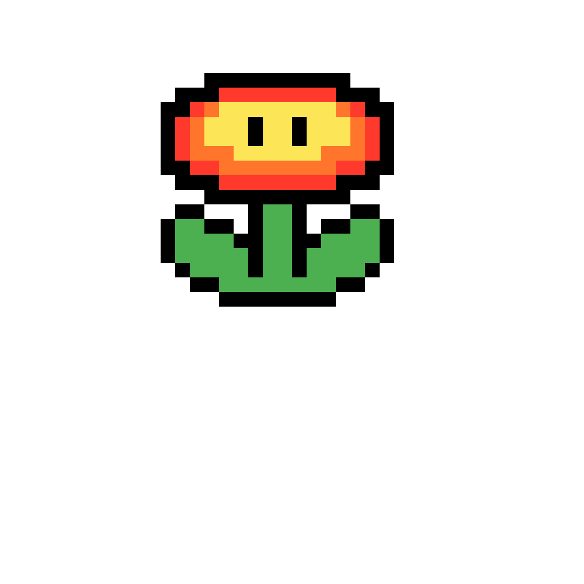 Pixilart - Fire Flower by RamenEmpire