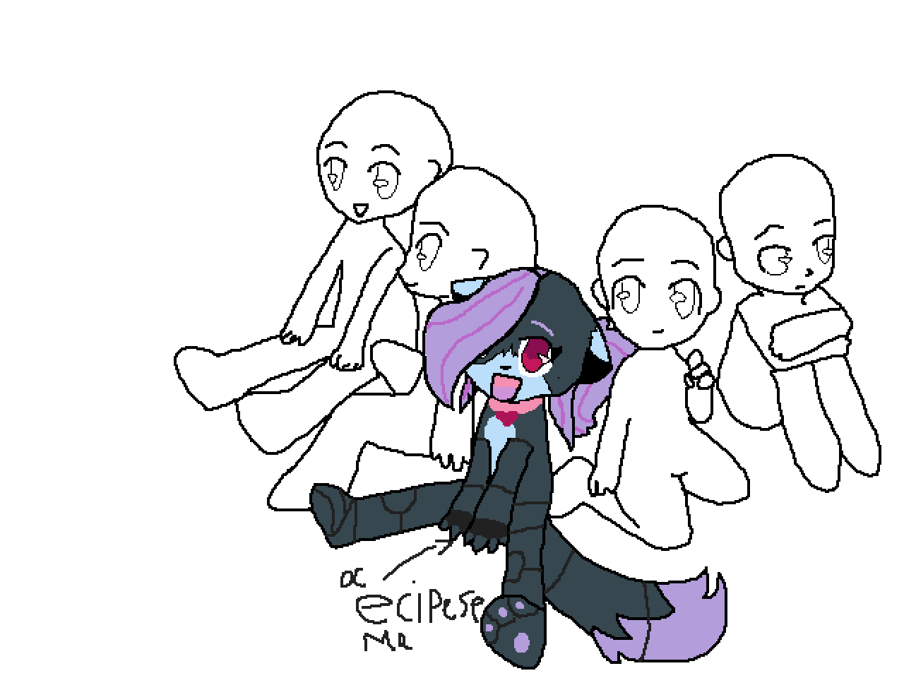 Editing eclipse oc - Free online pixel art drawing tool - Pixilart