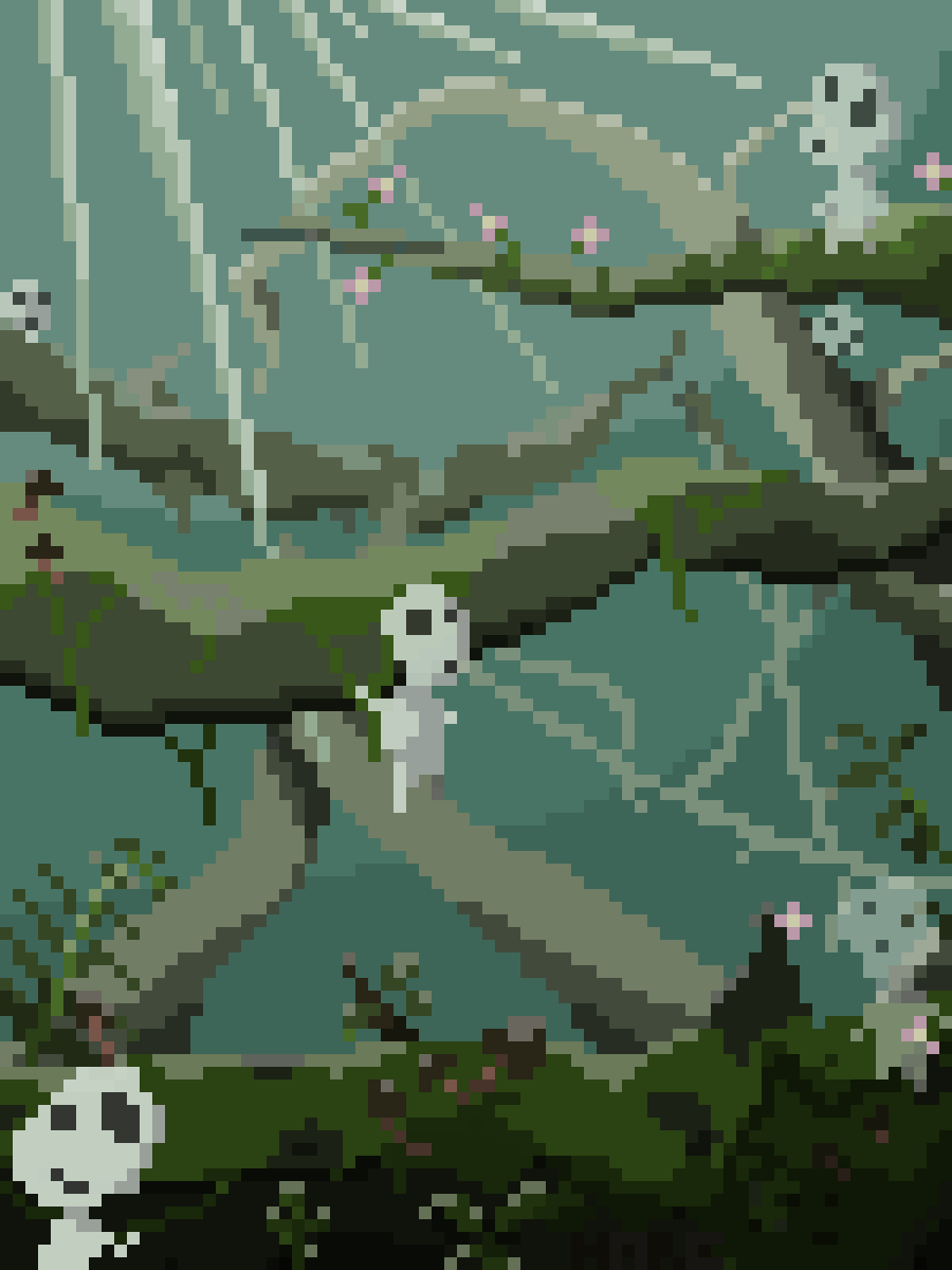 Pixilart - Forest Spirits by inspectormegre