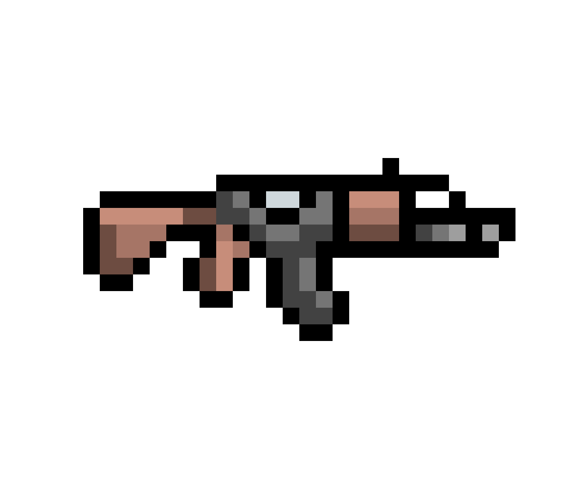 Editing AK-47 (Soul Knight) - Free online pixel art drawing tool - Pixilart