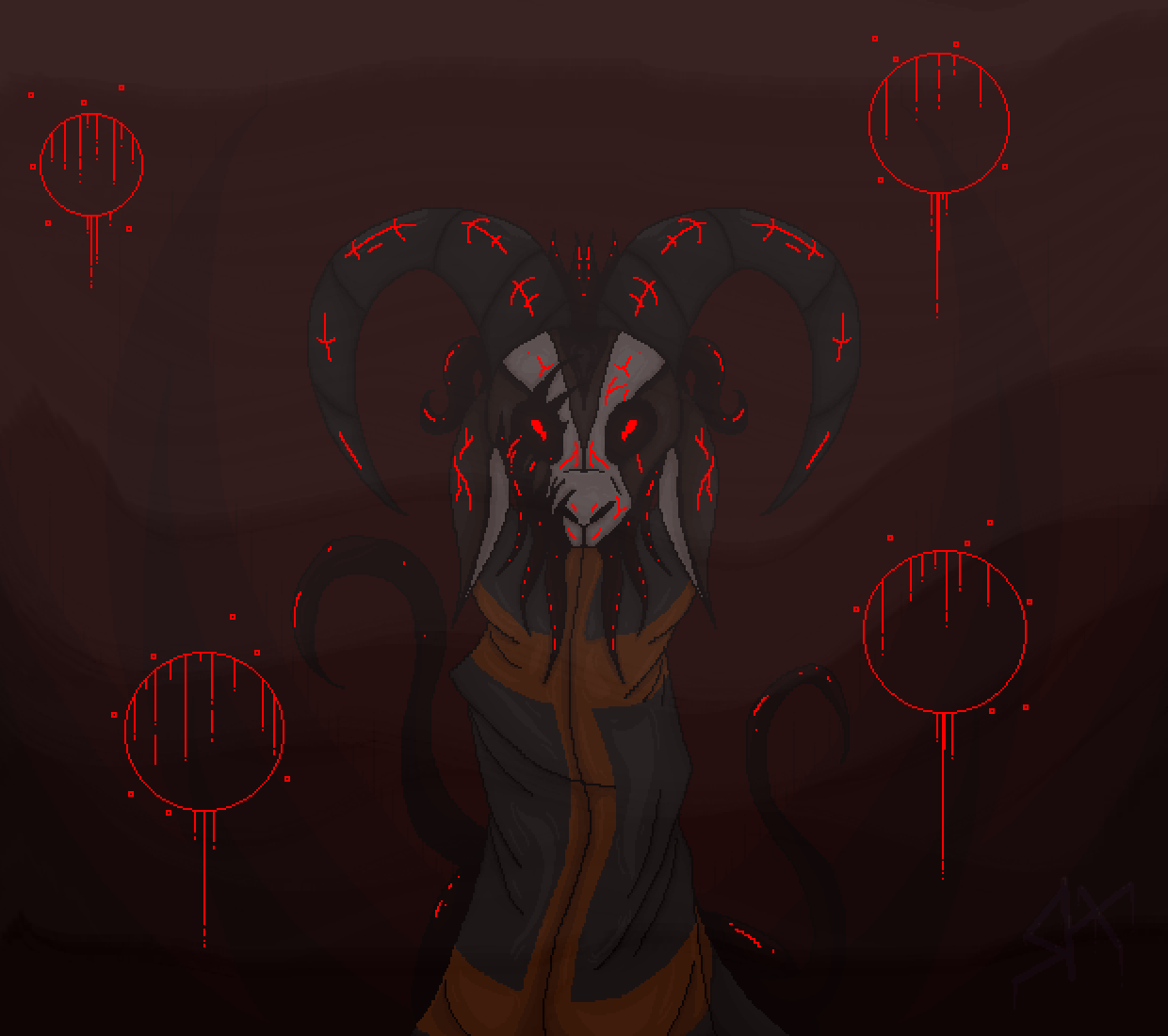 Pixilart - The Mist Demon. by SummersCalamity