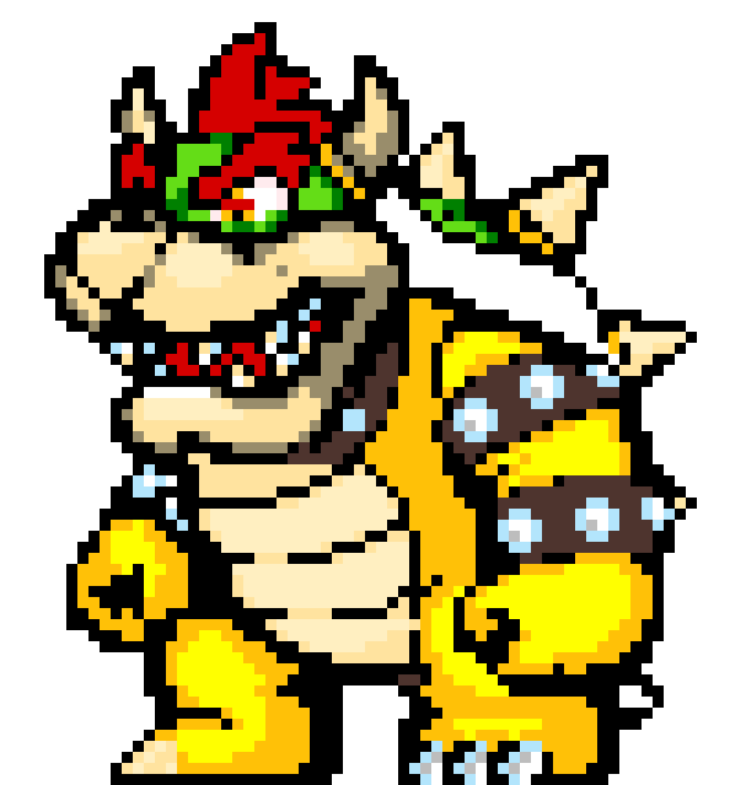 Pixilart - Bowser by illuminatiwhale