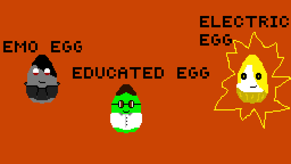 Pixilart - the egg family by CARCARXD