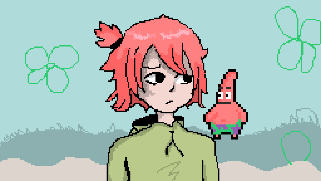 Pixilart - Anime Patrick by Mika-chan