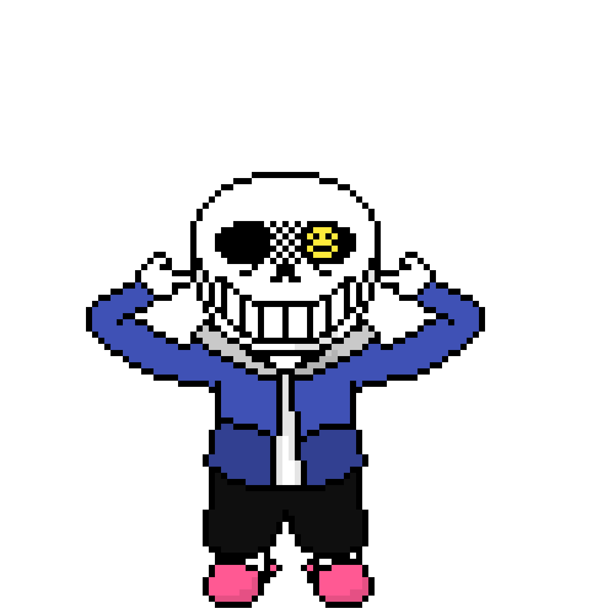 Pixilart - papyrus always smiled p 1 by animator-496