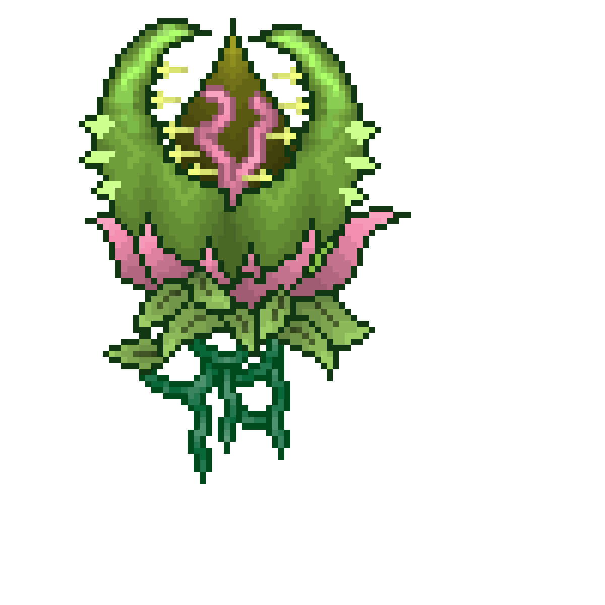 Pixilart - Plantera v1 by WaferDaSquiddog