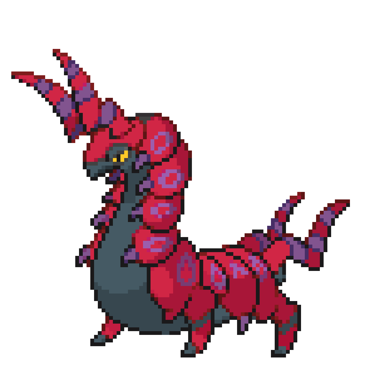 Pixilart - Scolipede by Alvinmathan