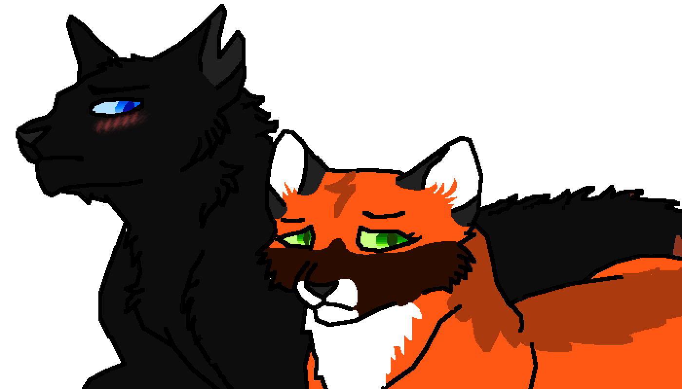 Editing Crowtail X Foxtail - Free online pixel art drawing tool - Pixilart