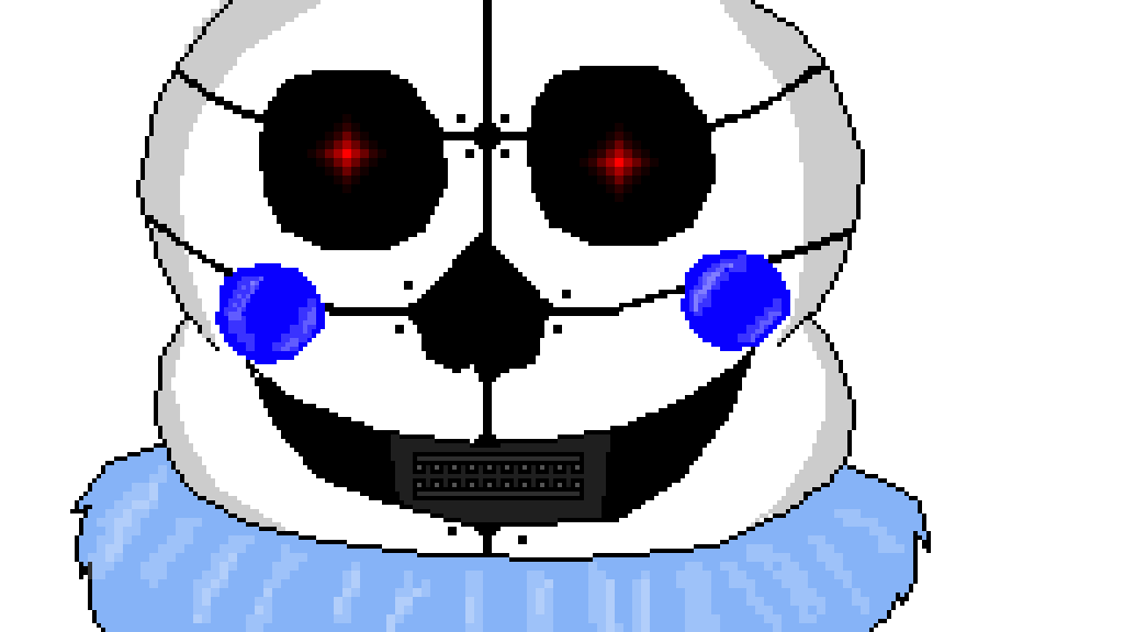 Pixilart - Funtime Sans by fishy33blast