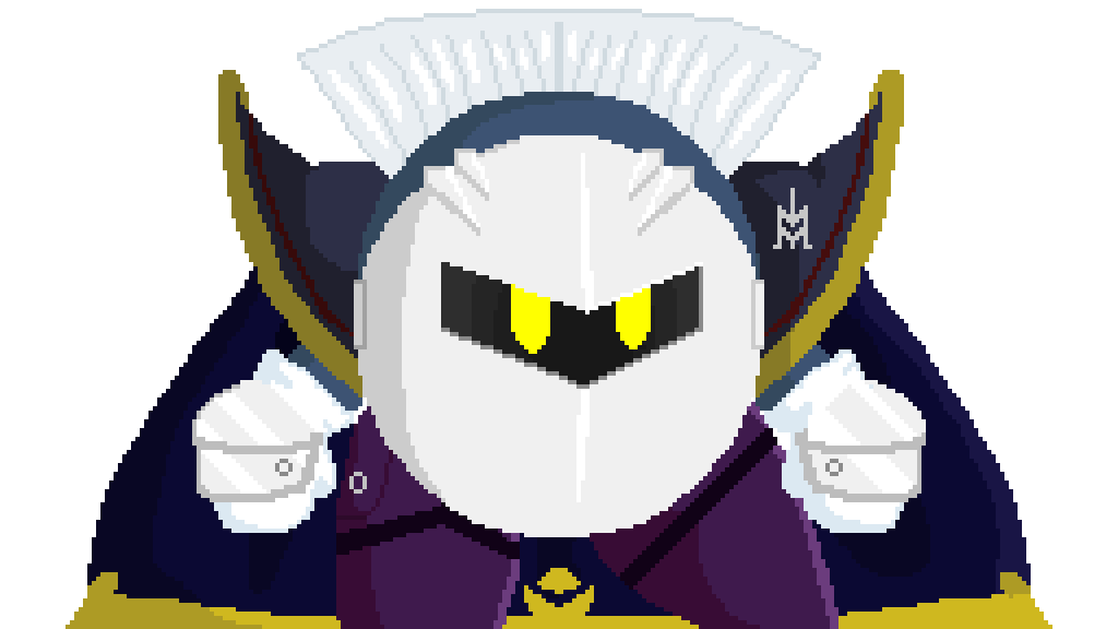 Pixilart - Meta Knight by EggmanFan9000