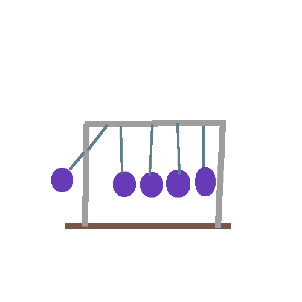 Pixilart - newtons cradle challenge by Sam-ehrig-home