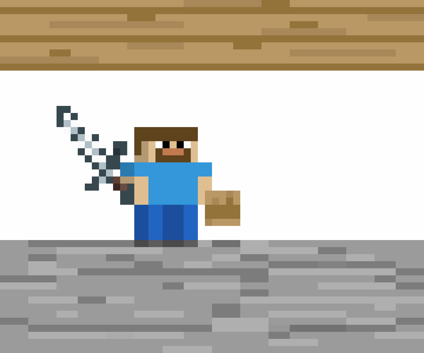 Pixilart - STEVE PUTING A BLOCK by PRO-GENIO