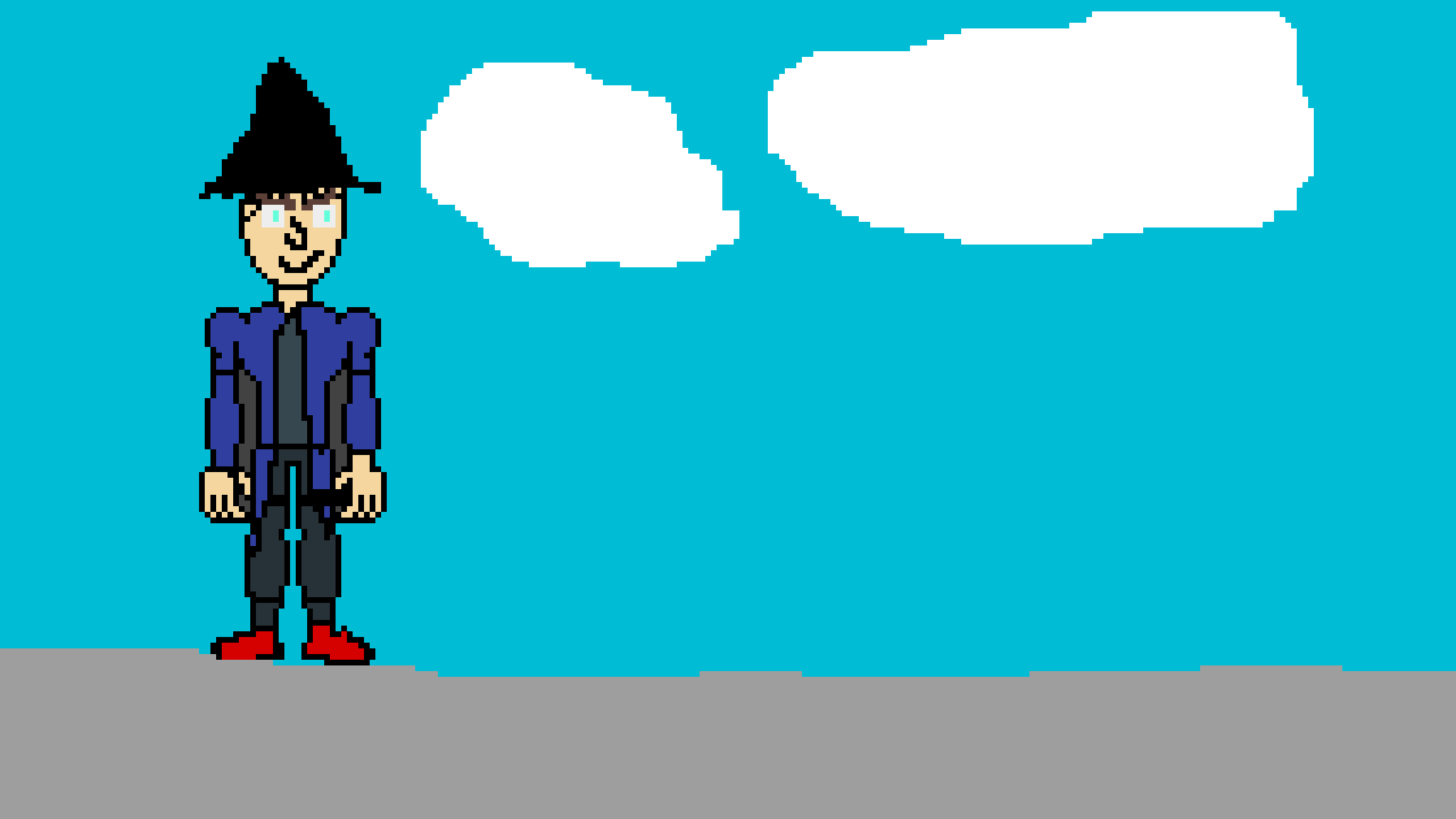 Pixilart - wizard dude by Daxdrag0n32
