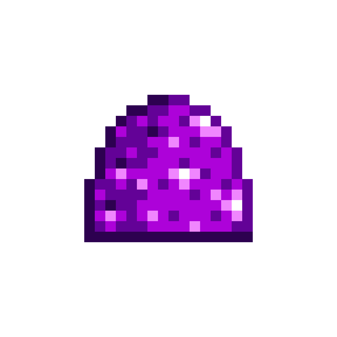 Pixilart - Starbound Big Purple Gumdrop by TheGamer