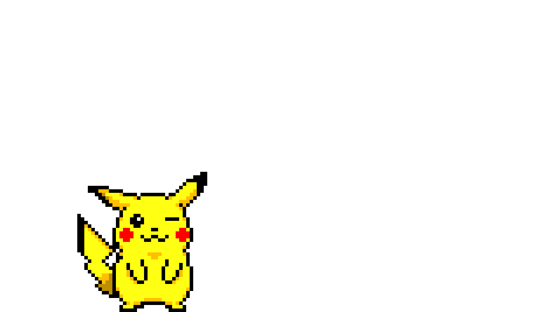 Pixilart - Picachu by sbrame
