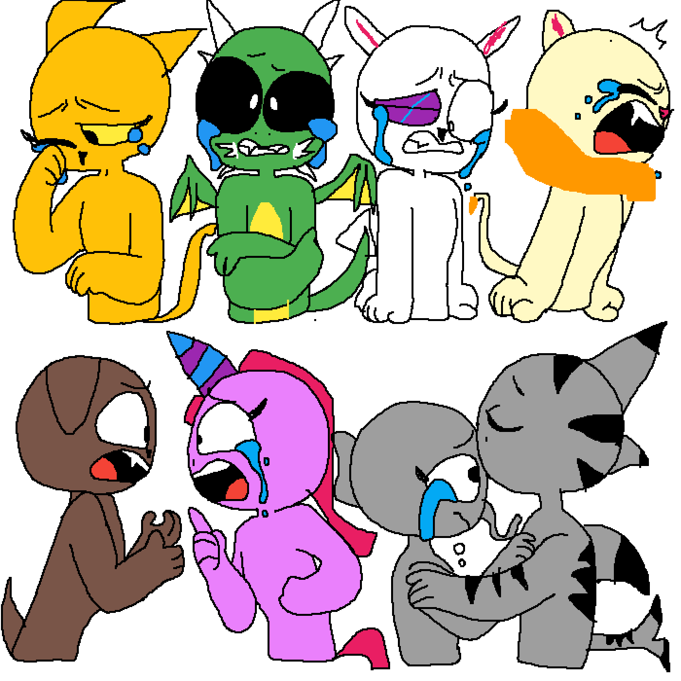 Crying Chibi Base