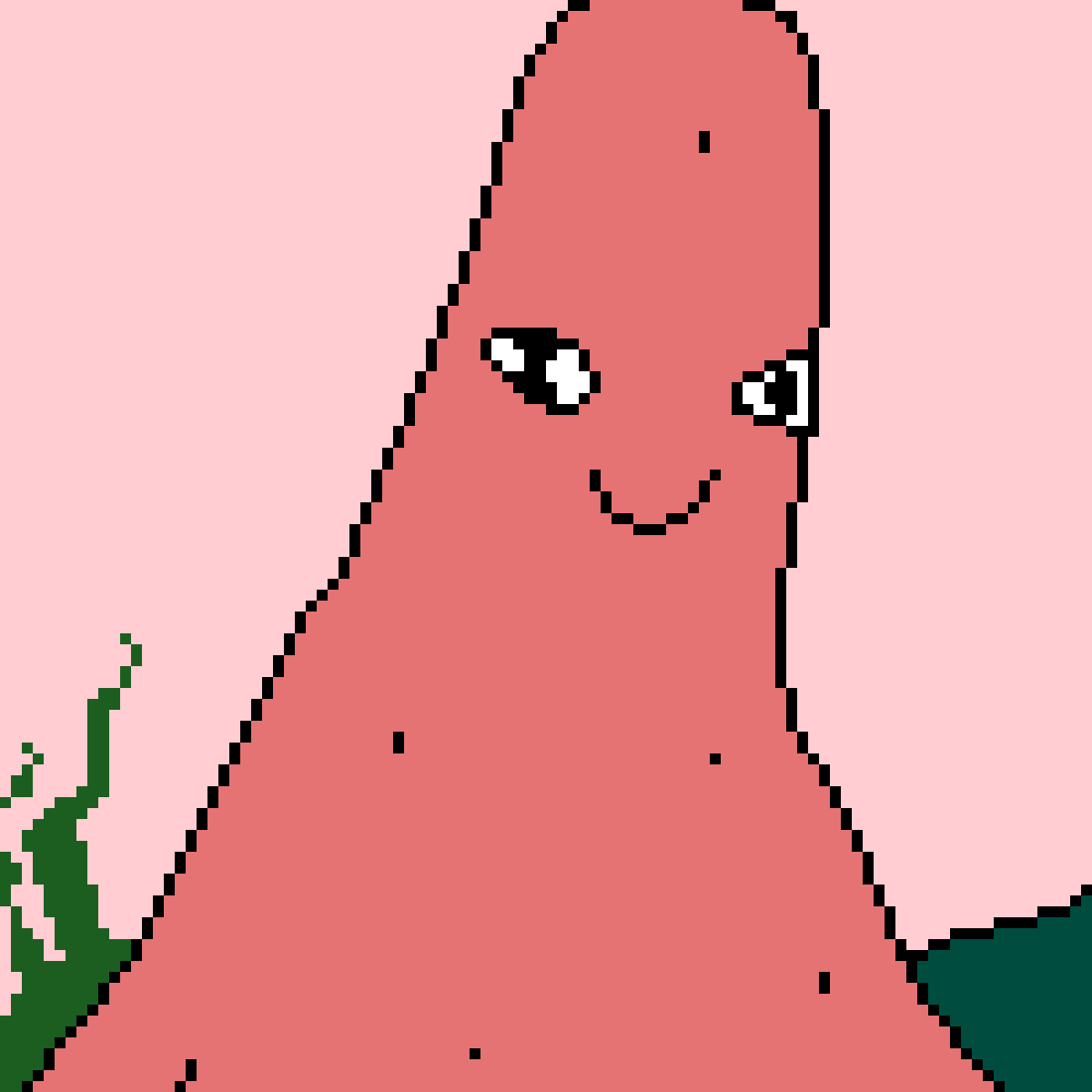 Pixilart - Patrick by illuminatiwhale