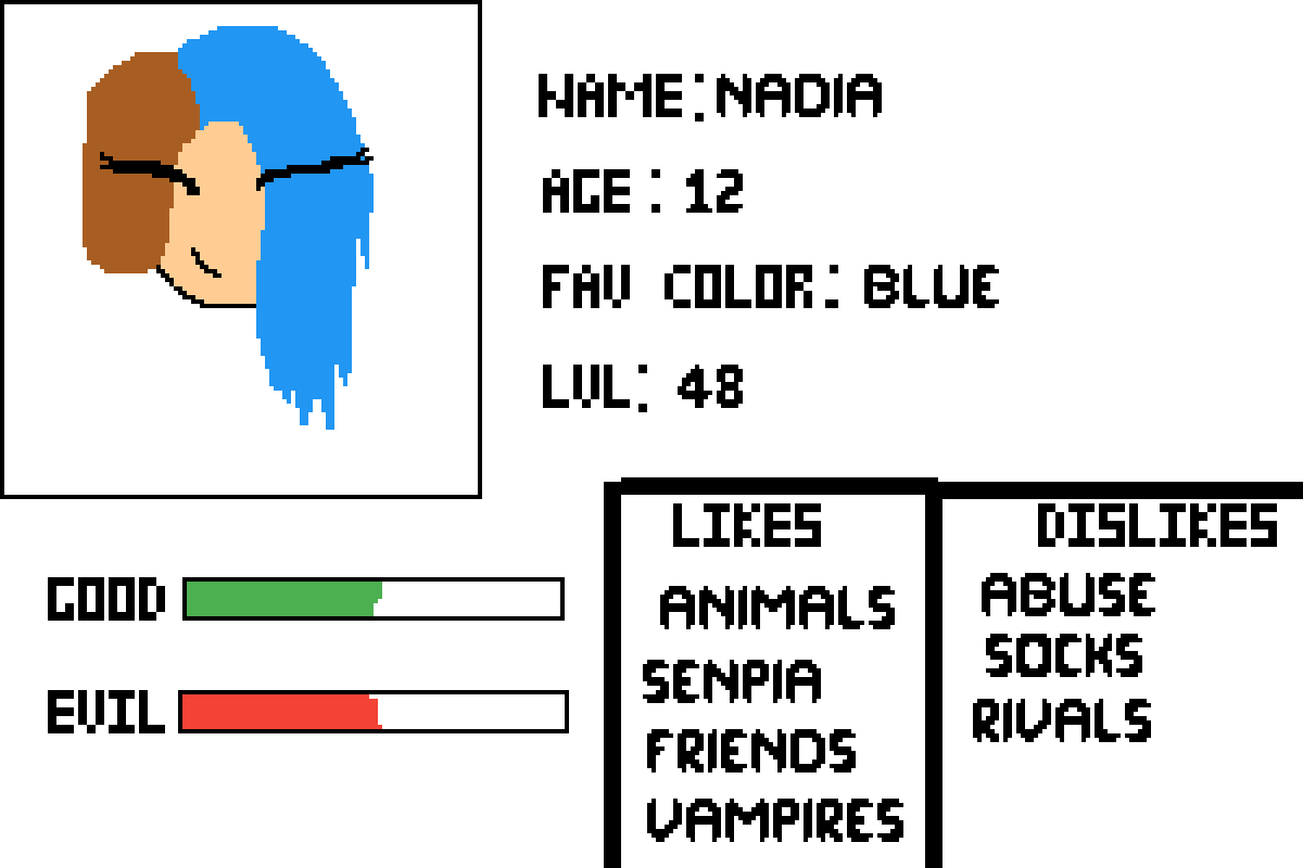 Editing About me - Free online pixel art drawing tool - Pixilart