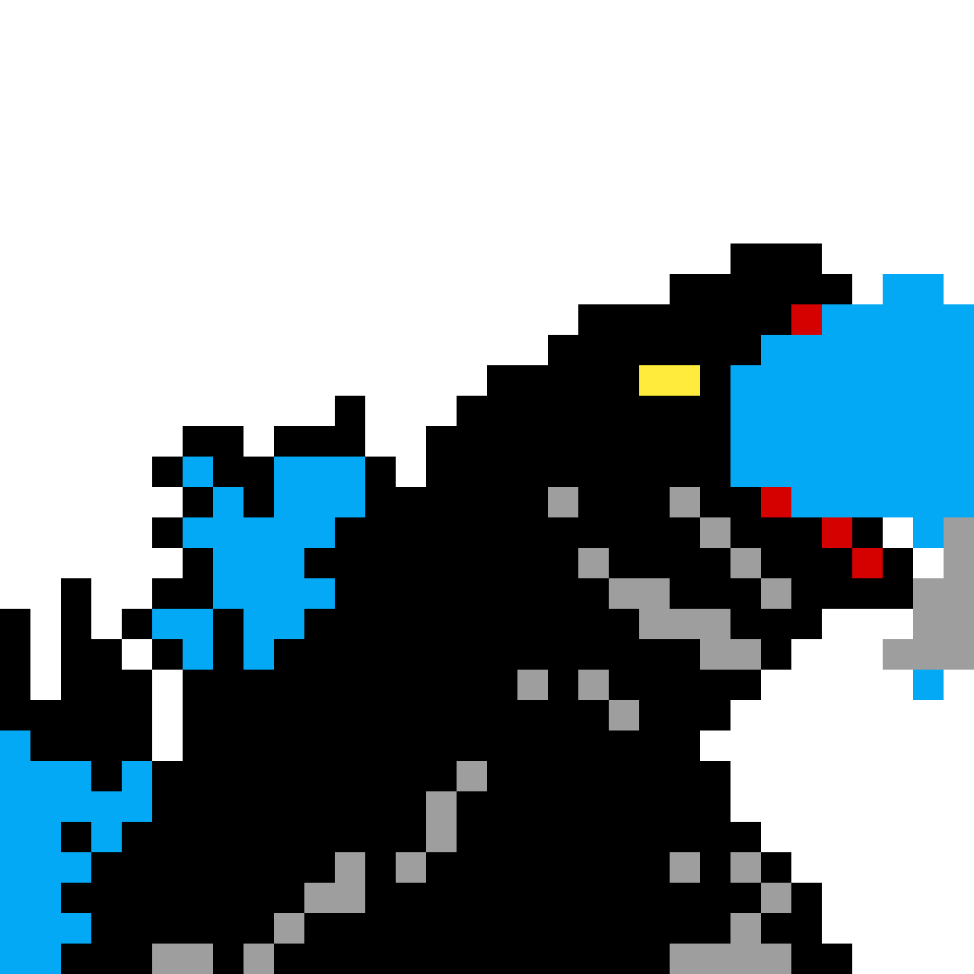 Editing Godzilla - Free online pixel art drawing tool - Pixilart