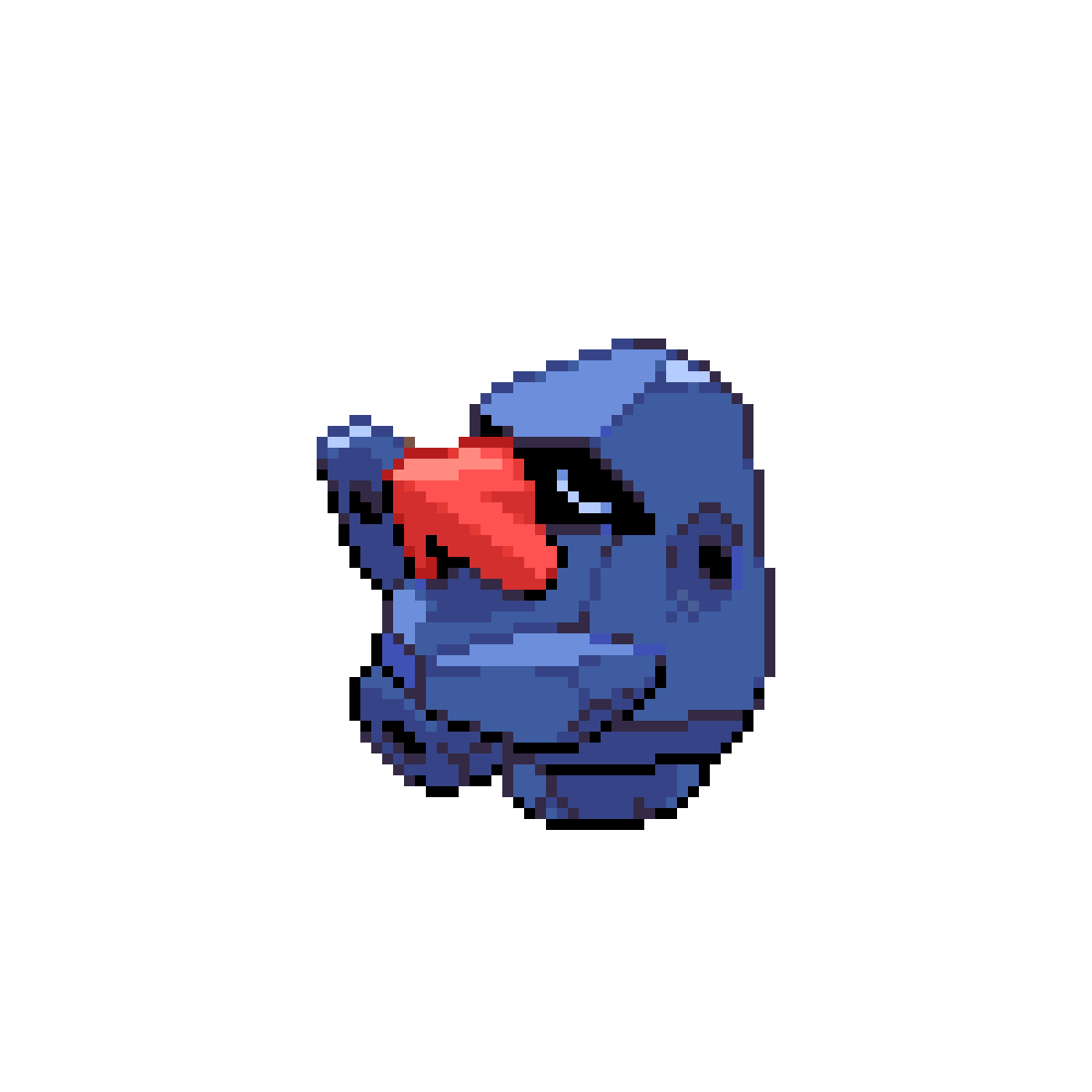 Pixilart - Nosepass by BluePixel687