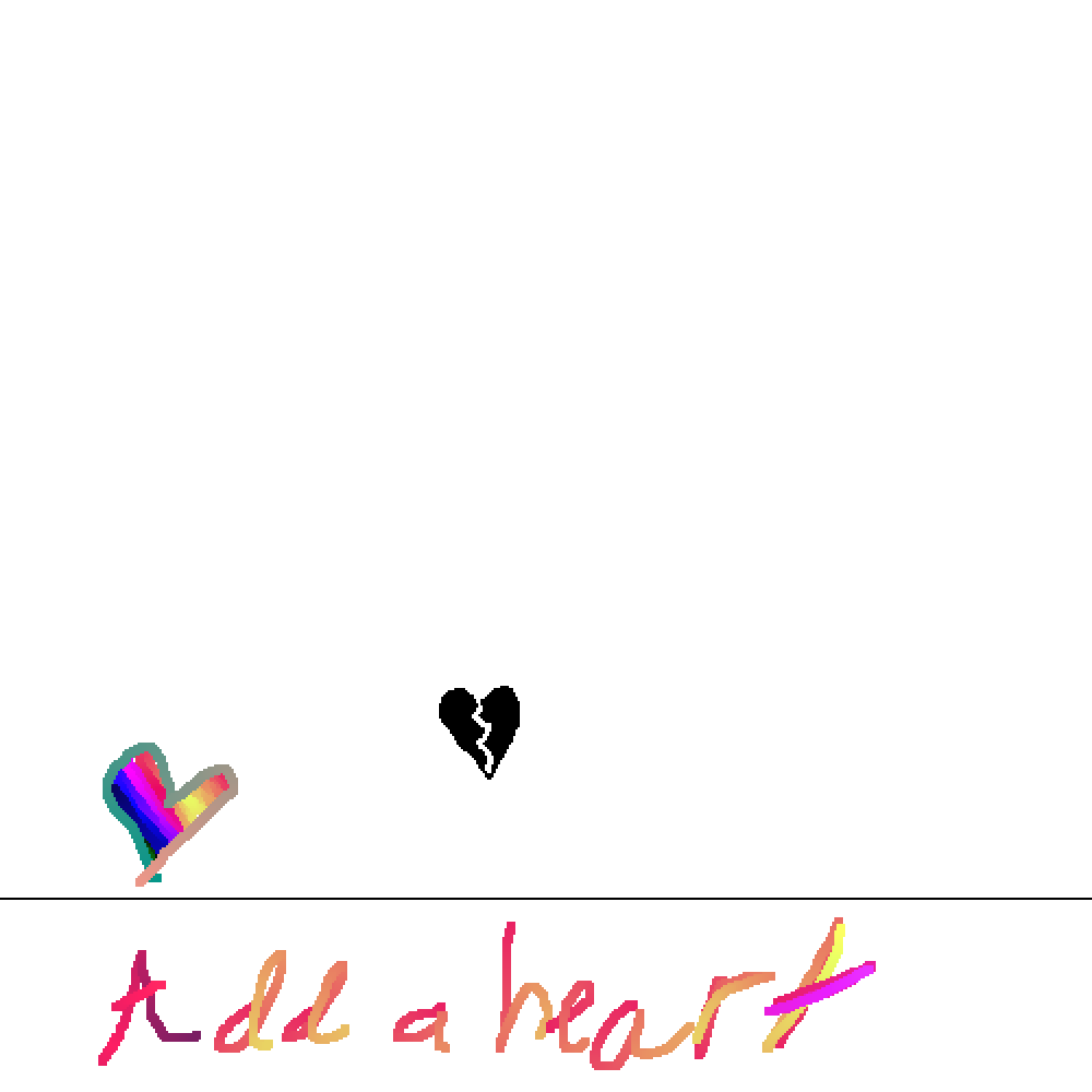 Pixilart - add a heart collab by Caffeine