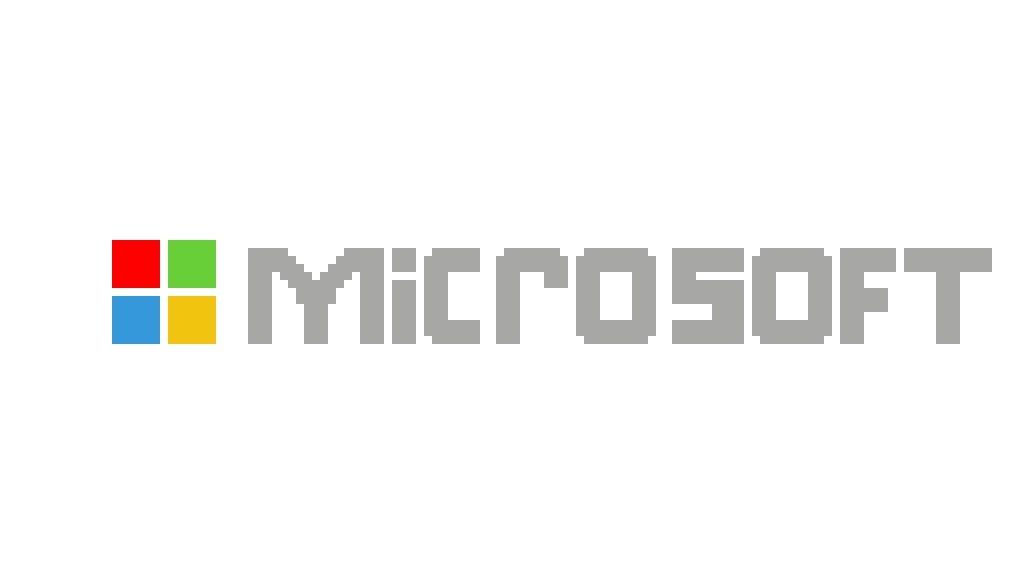 Pixilart - Microsoft Logo by ImMrP3nguin