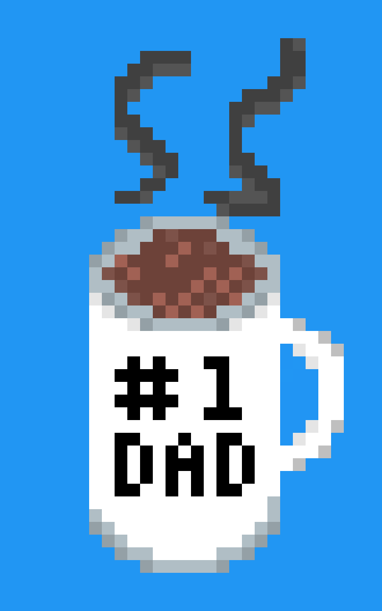 Editing #1 Dad - Free online pixel art drawing tool - Pixilart