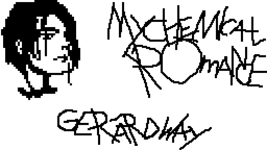 Editing Gerard Way MCR - Free online pixel art drawing tool - Pixilart
