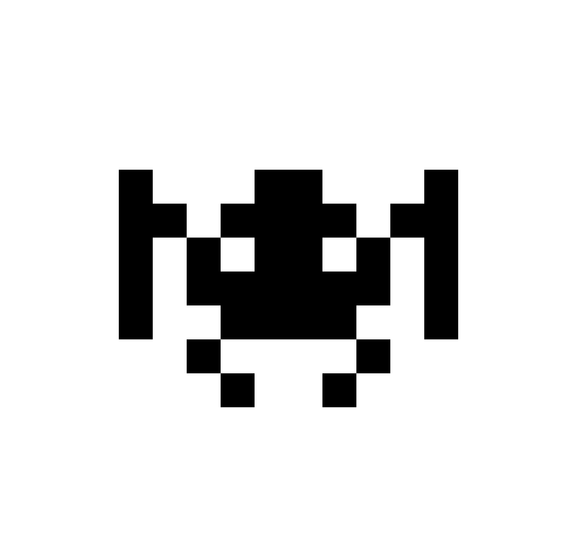 Pixilart - Invader (22) by NomoreGeo