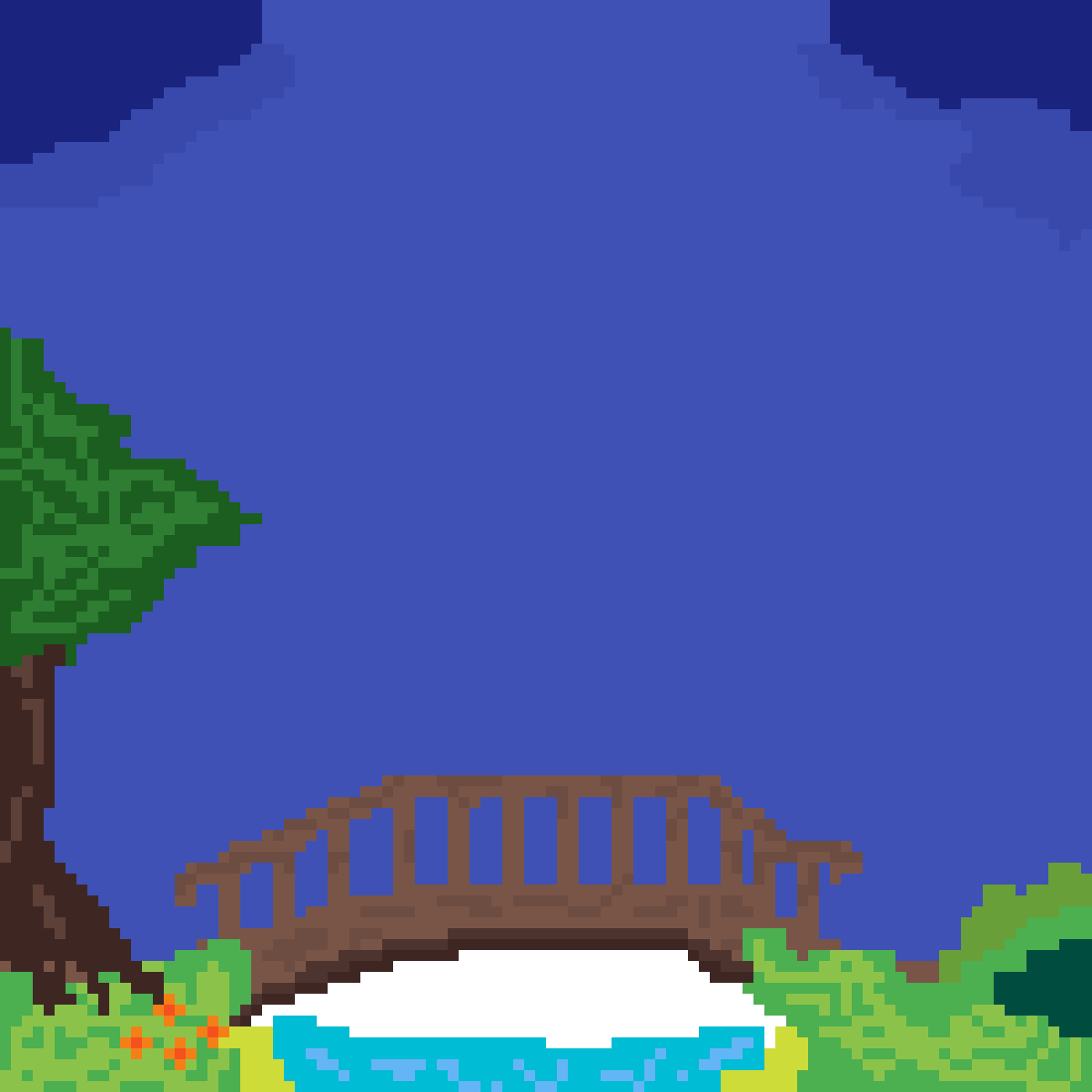 Editing The Bridge - Free online pixel art drawing tool - Pixilart