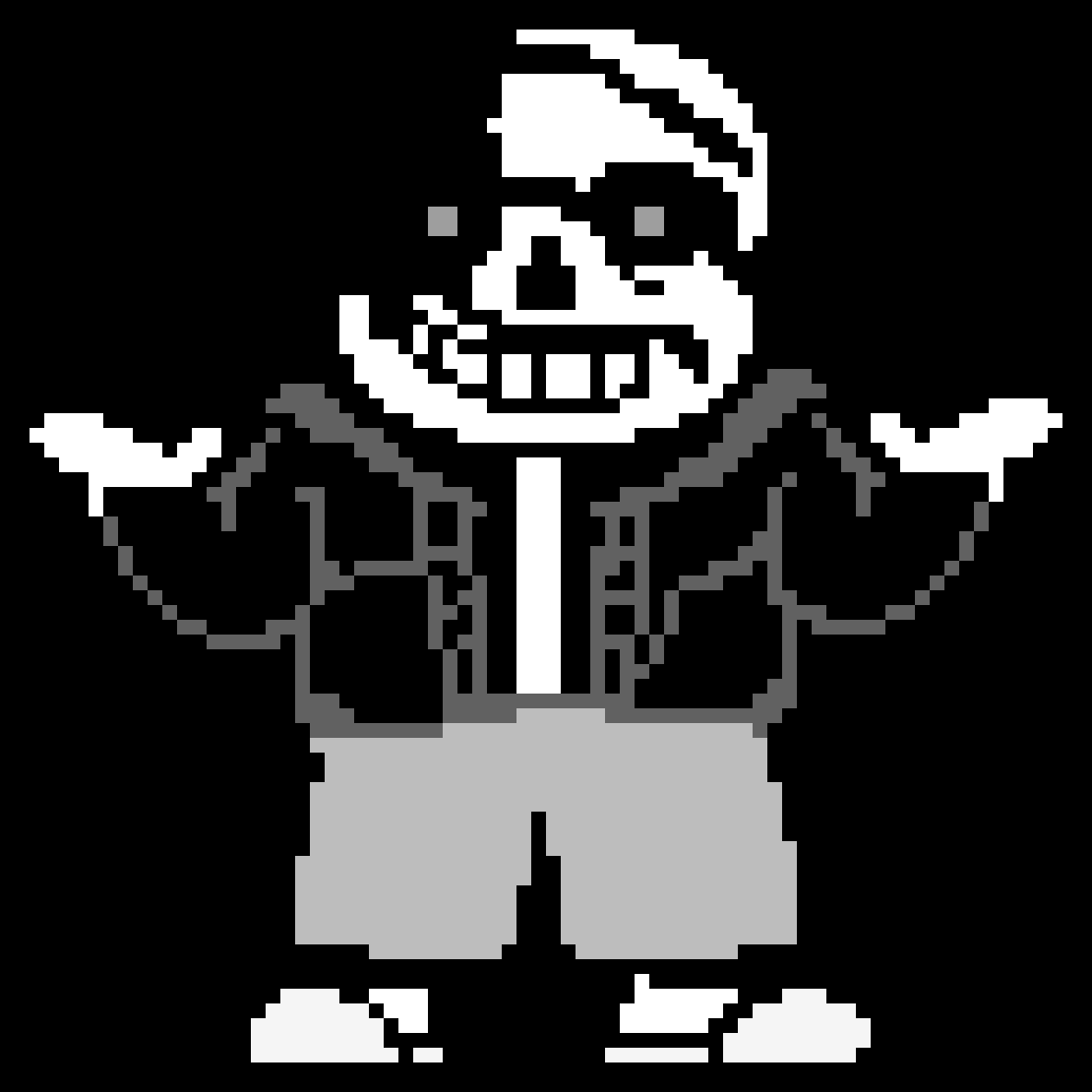 Editing DarkTale Sans - Free online pixel art drawing tool - Pixilart