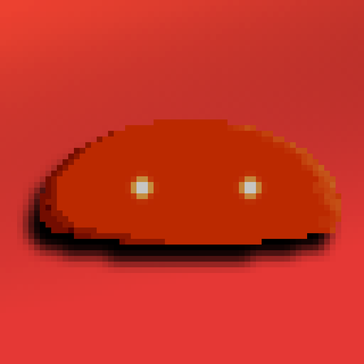 Pixilart - Red Slime by PixSeb