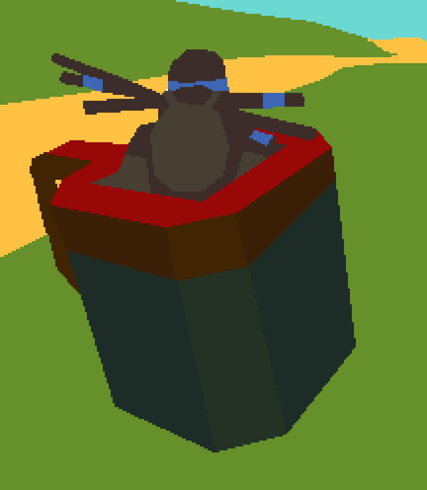 Pixilart - Scrap man "mugshot" HD by UnnamedRacing