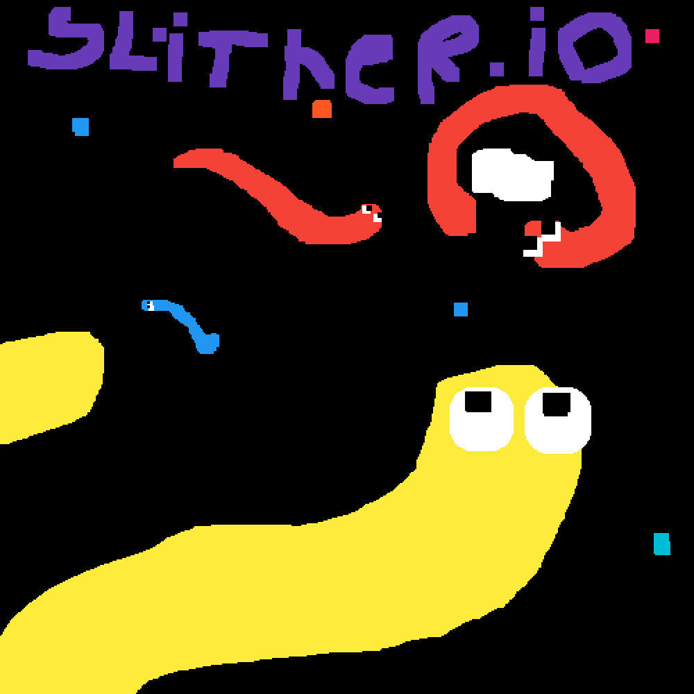 Pixilart - Slither.io Pixel Art by SonicPixel1233