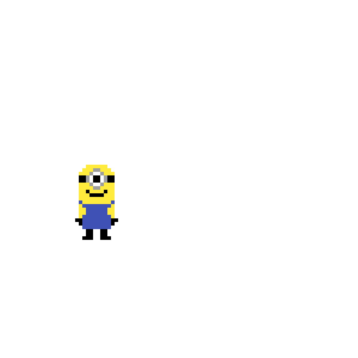 Pixilart - minion by Anonymous