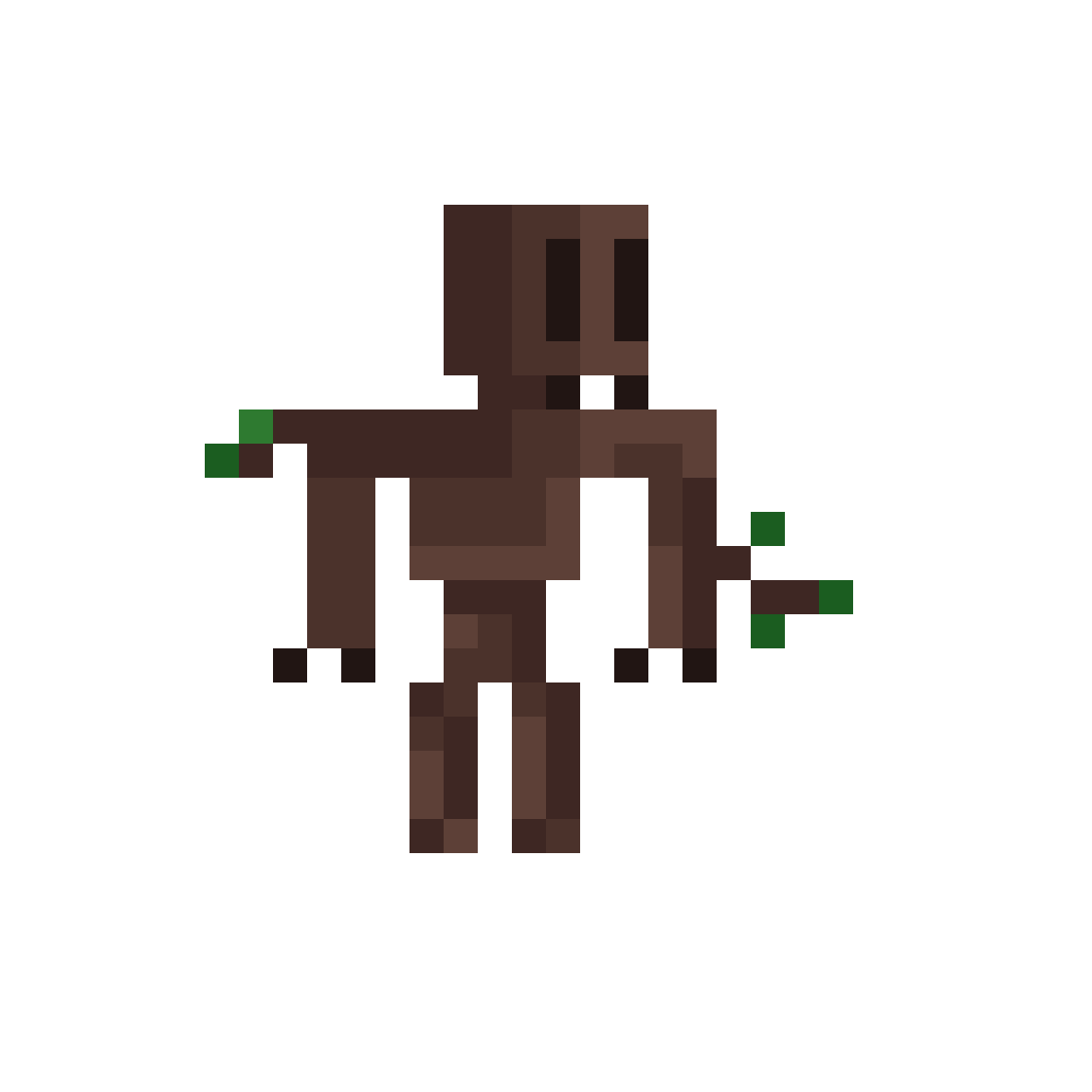 Pixilart - a tree monster sprite by bellasmith0819