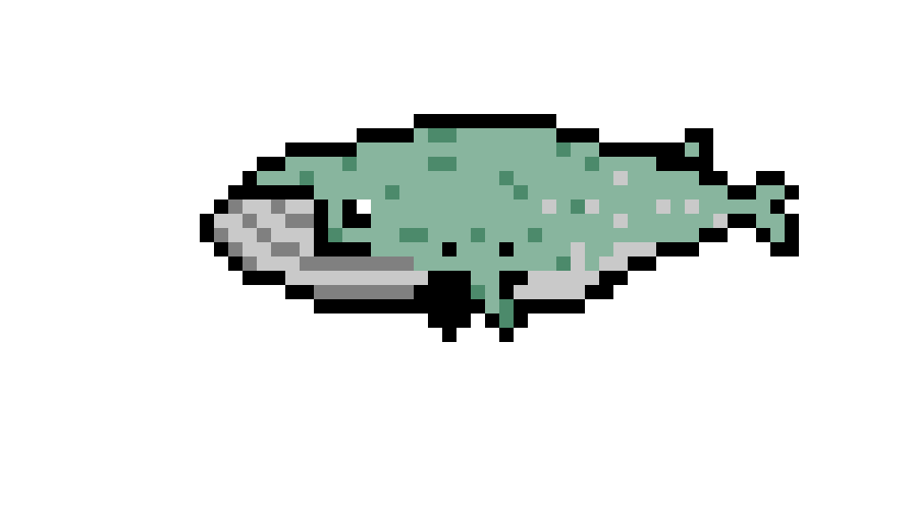 Editing Blue Whale 8-Bit - Free online pixel art drawing tool - Pixilart